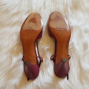 Maserati | Shoes | Maserati Plum Heels | Poshmark